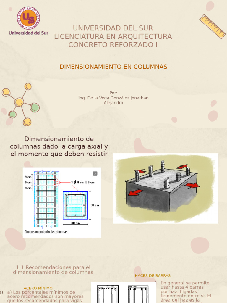 Dimensionamiento de Columnas en Concreto | PDF | Columna | Concreto ...