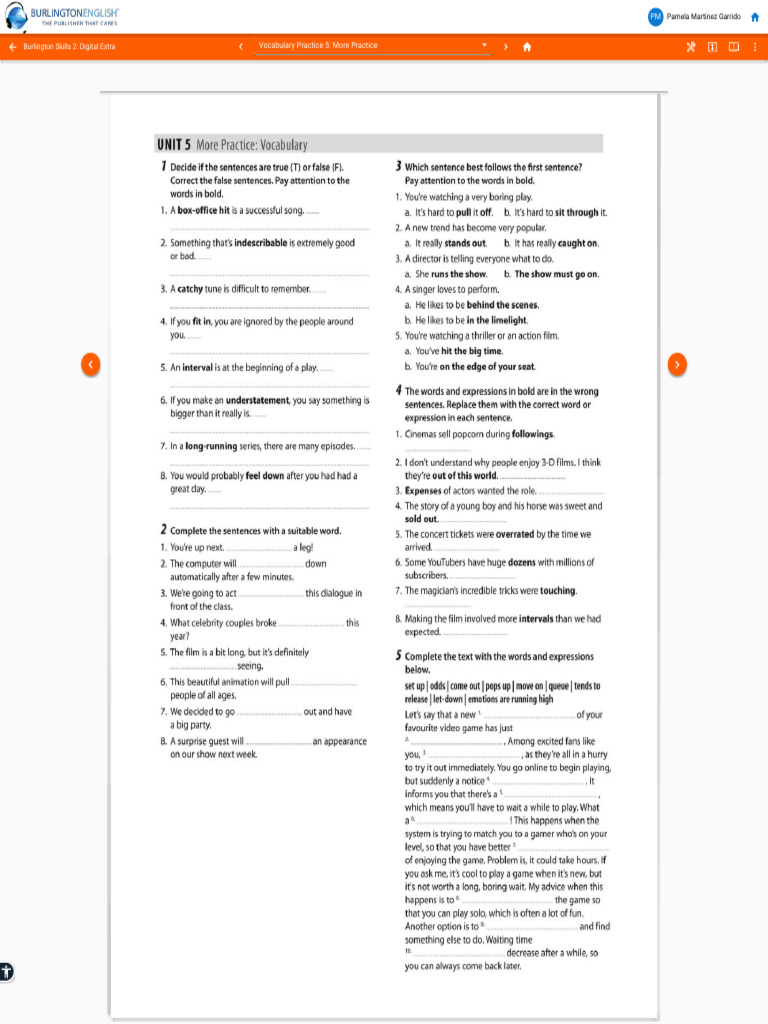 Skills 2 U5 Voc MP | PDF