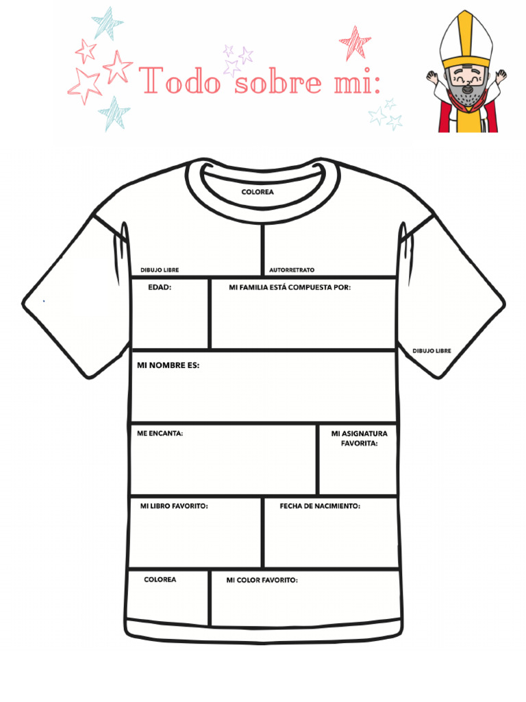 CAMISETA Todo Sobre Mi | PDF