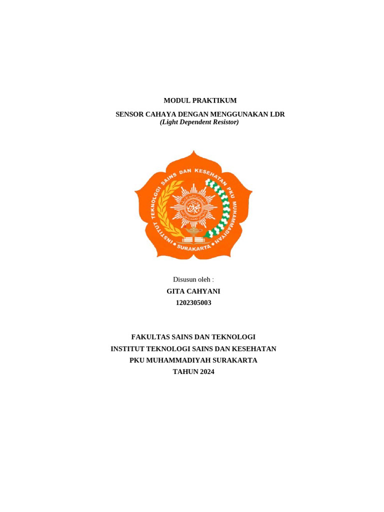 Simbol dan Fungsi Sensor Cahaya LDR | PDF