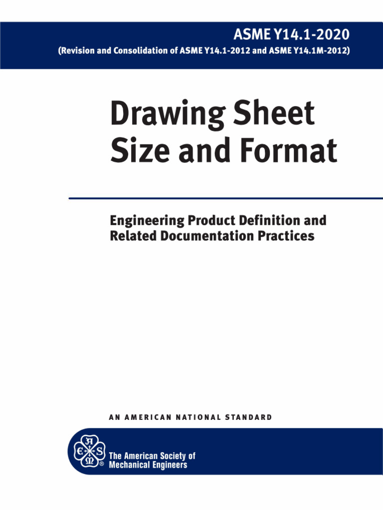Asme Y14.1 2020 | PDF