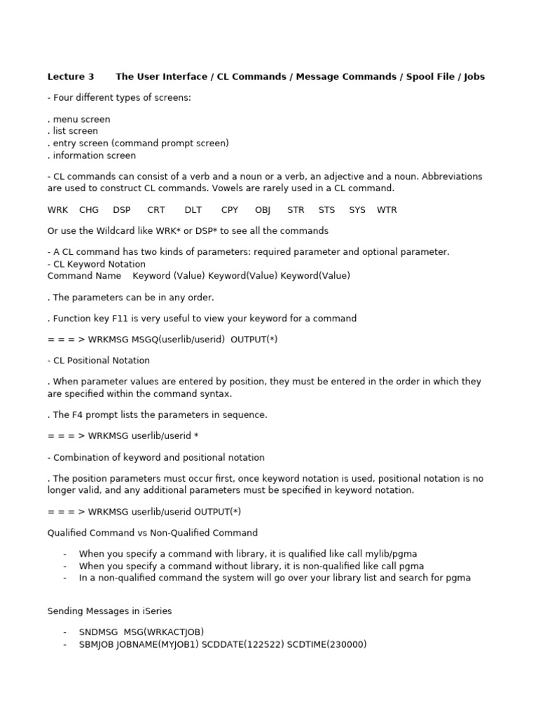 BCI433 LECTURE 3 (Practice) | PDF | Parameter (Computer Programming) | Reserved Word