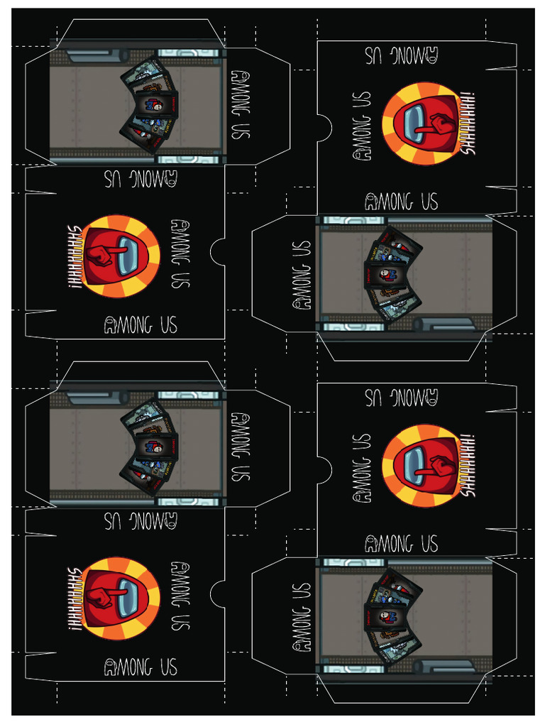Amongus Juego de Cartas Caja | PDF