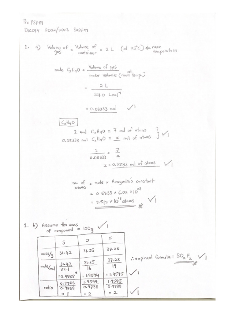Skema Pre PSPM KML Dk014 Set 2 2022 - 2023 | PDF