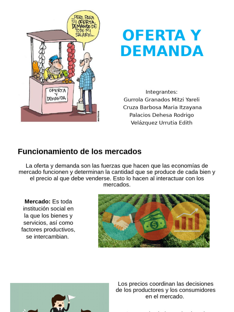 Oferta y Demanda Edith | PDF | Oferta (economía) | Oferta y demanda