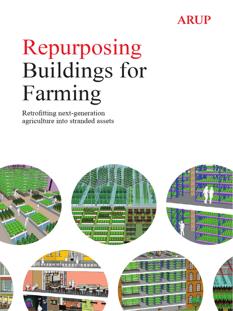Repurposing Buildings for Farming_Arup | PDF | Agriculture | Meat
