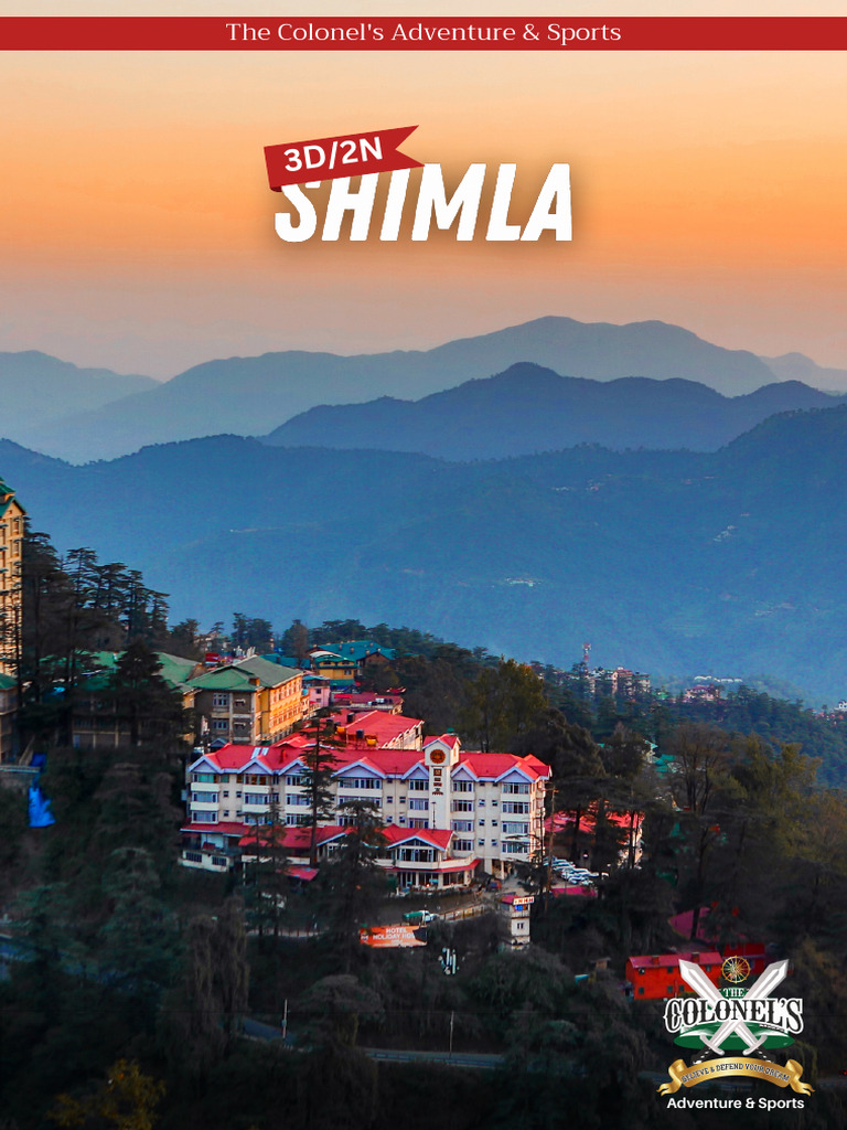3D - 2N Shimla | PDF