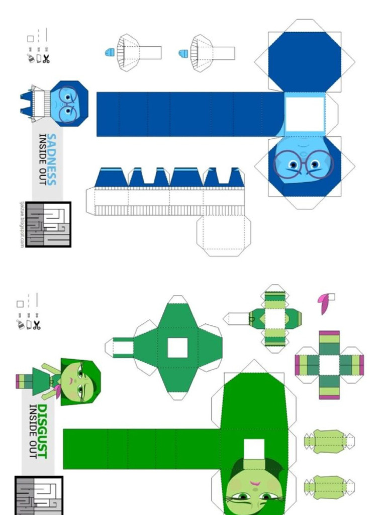 Bonecos Divertidamente | PDF