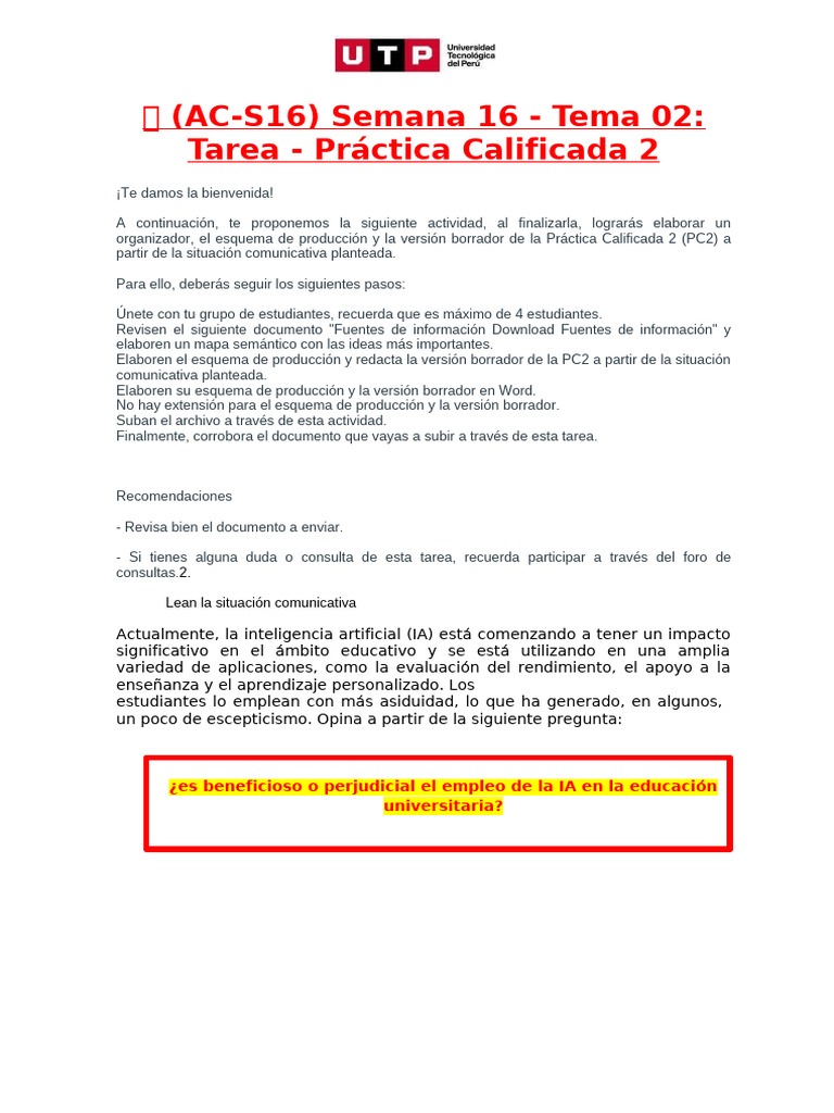 Impacto de la IA en Educación Universitaria | PDF | Inteligencia artificial | Inteligencia (IA ...