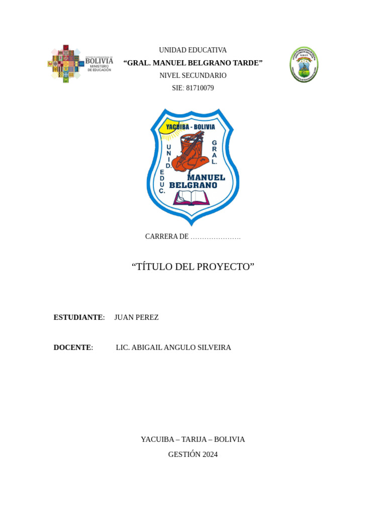 Tema 10 Estructura Proyecto | PDF