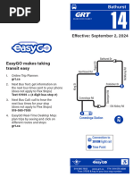 GO Transit - Timetable | PDF | Public Transport