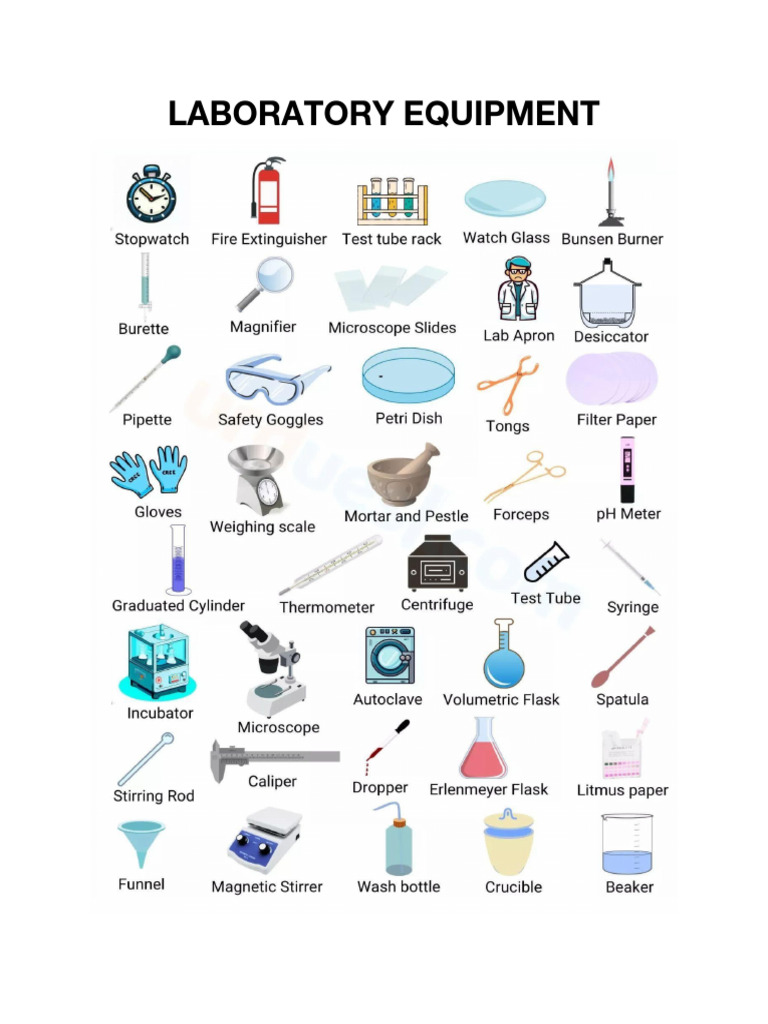 Laboratory Equipment | PDF