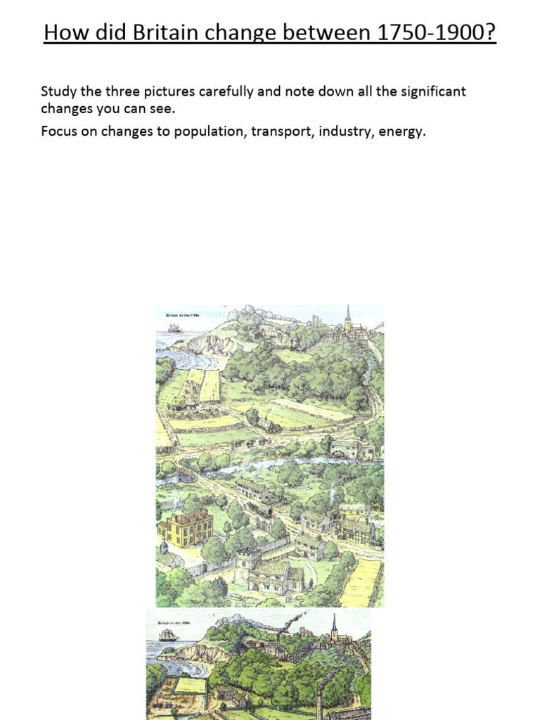 Changes in Britain 1750-1900 | PDF