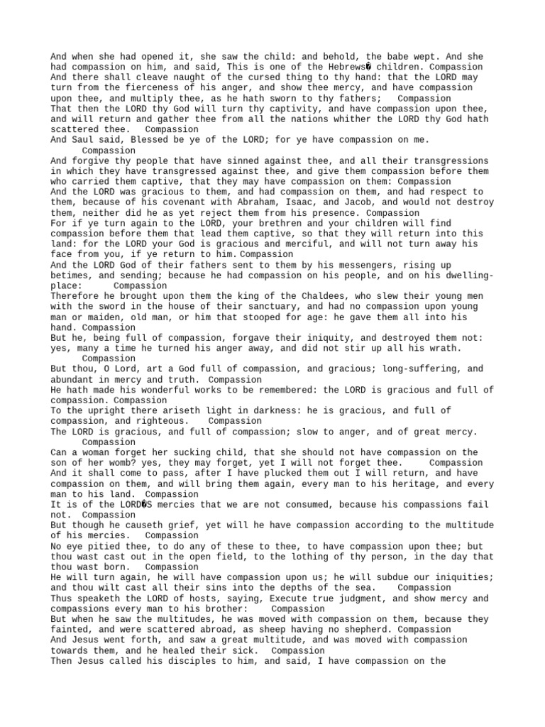 Webster Bible Sentiment Analysis Results | PDF | Jacob | David