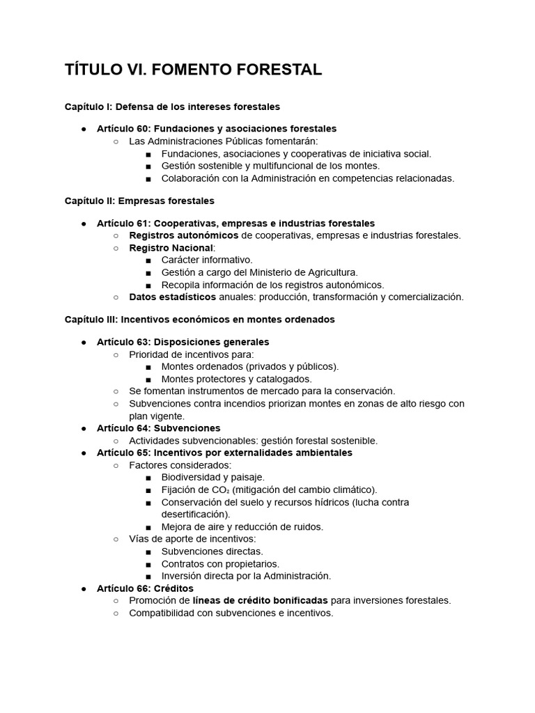 Apuntes Oposicion Guarda Forestal | PDF