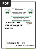 Guide du Mémoire Master KEDGE 2024/2025 | PDF | Plagiat | Mémoire