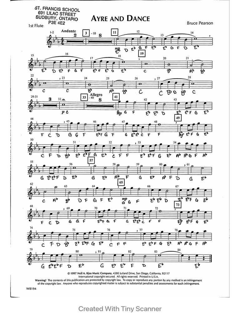 Ayre and Dance | PDF