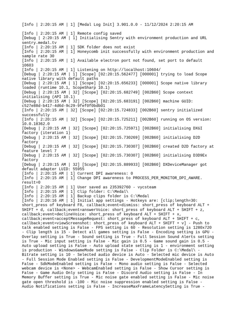 Medal Log 20241112 | PDF | Computer Engineering | Computing