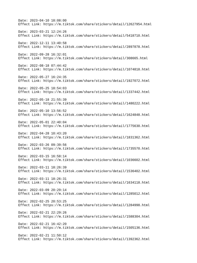 Favorite Effects | PDF