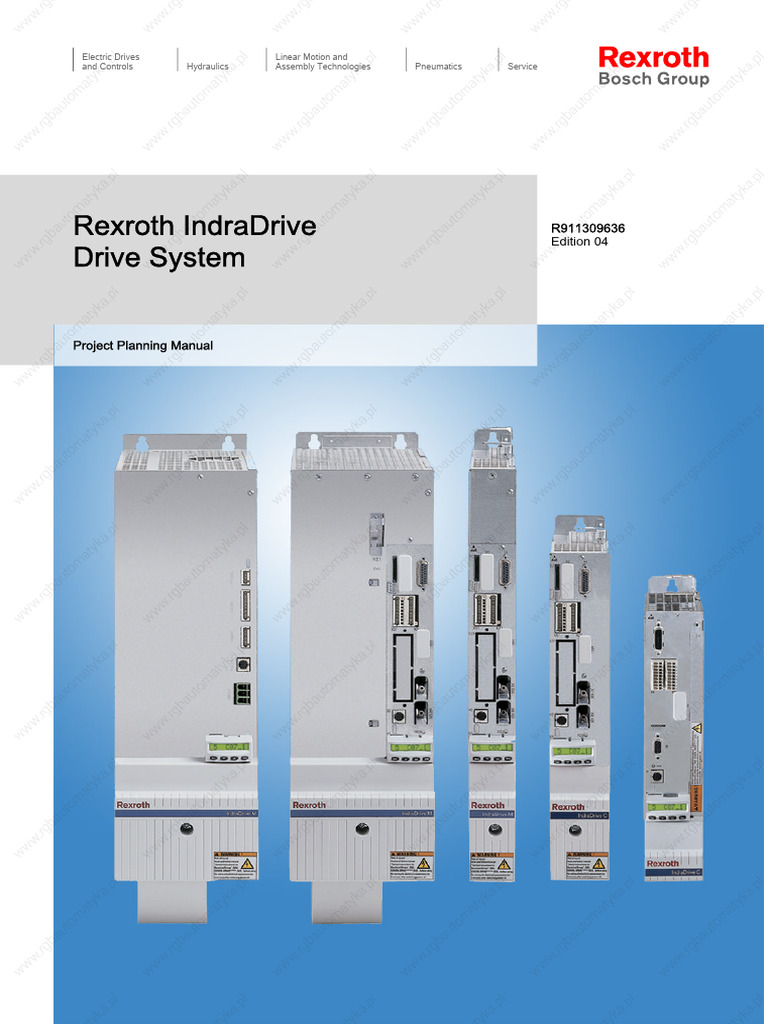 Hms01.1n w0054 Servo Drive Indra Drive M Rexroth Manual | PDF | Mains ...