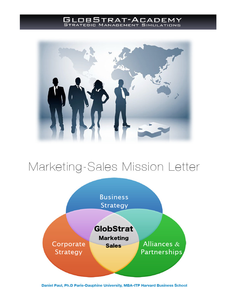 Marketing-Sales Mission Letter | PDF | Marketing | Market Segmentation