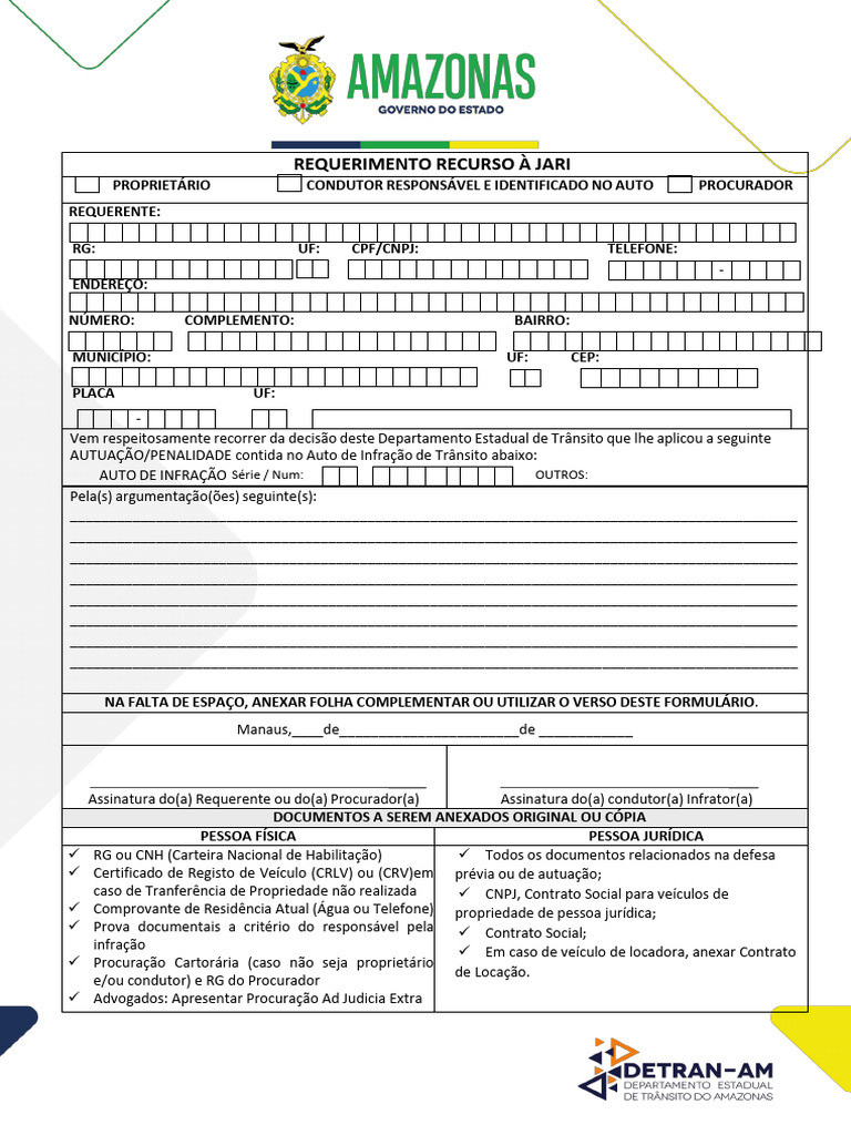 Formulario Recurso Jari | PDF