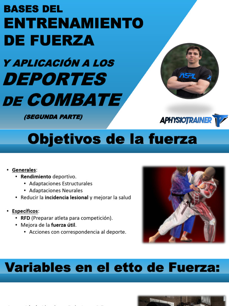 Clase 2 - Bases Del Entrenamiento de Fuerza y Su Aplicaci N A Los DDCC ...