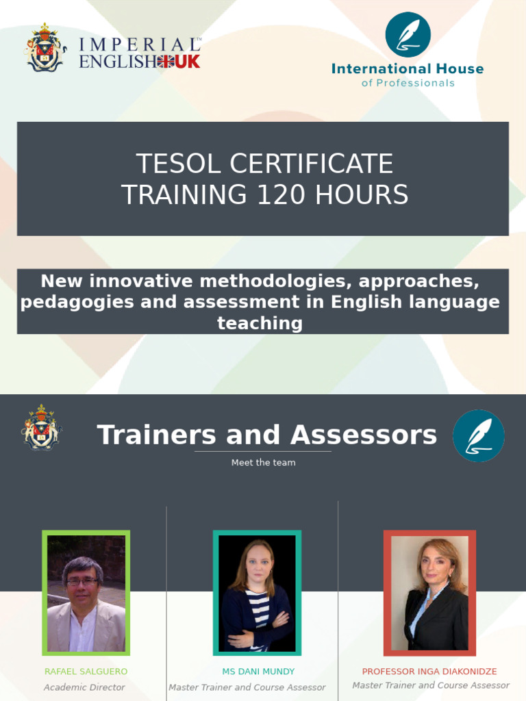 British TESOL Training - 120 Hours | PDF | Learning | Human Communication