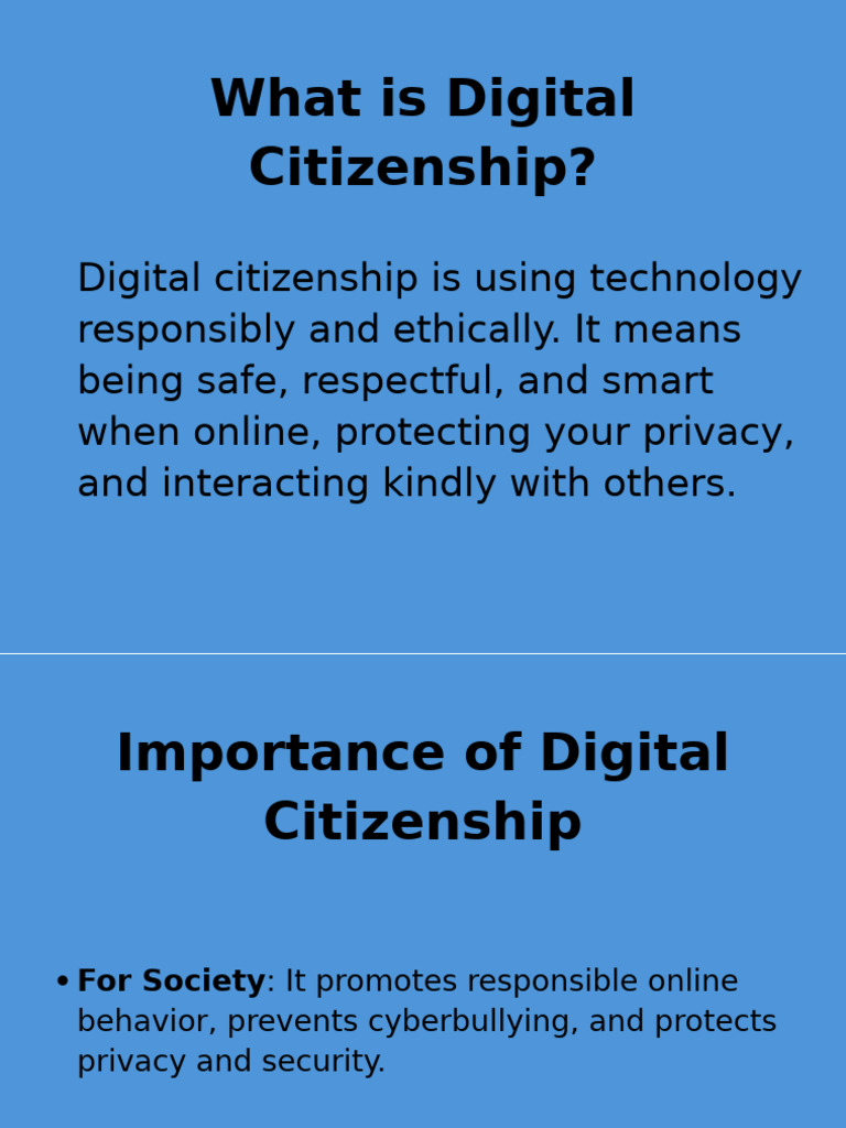 Understanding Digital Citizenship Essentials | PDF
