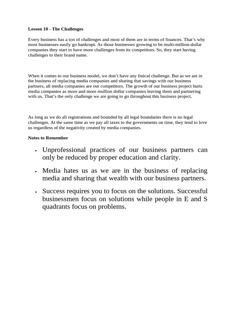 Lesson 10 | PDF