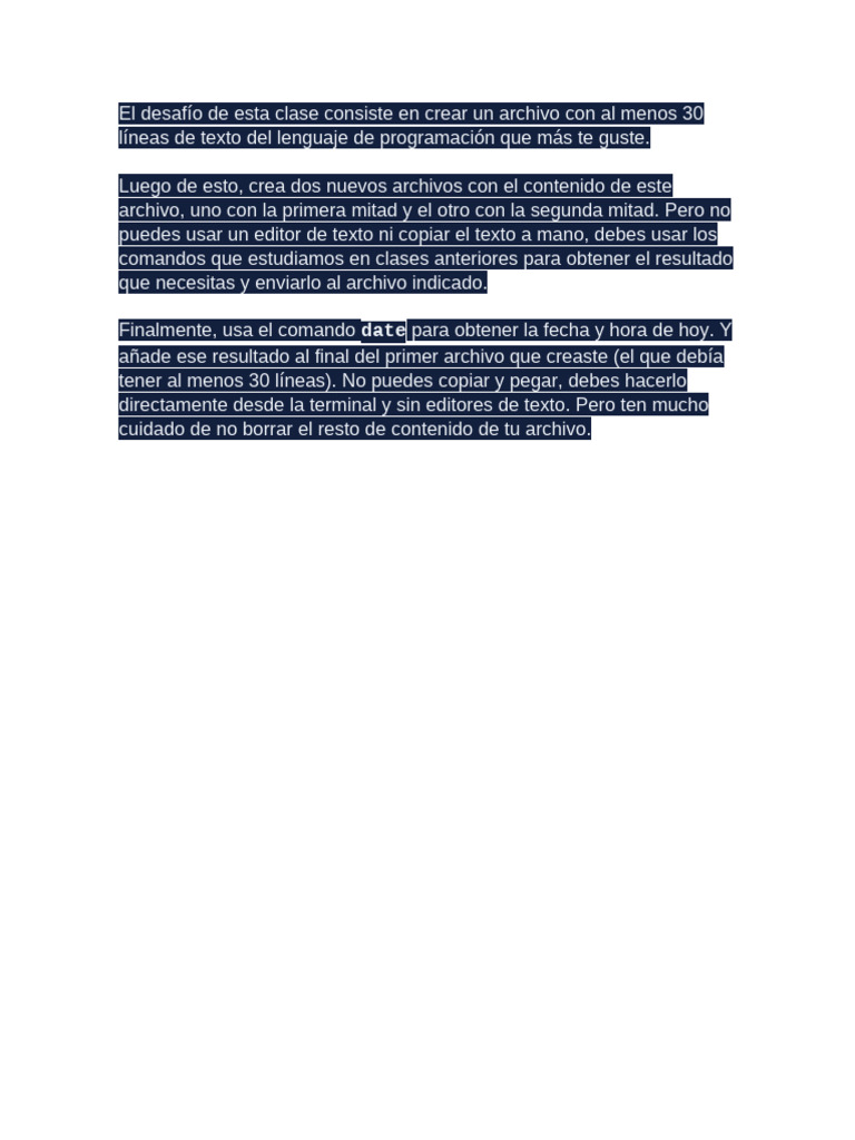 Curso 2 - Introducción A La Terminal y Linea de Comandos - Cap 9 | PDF