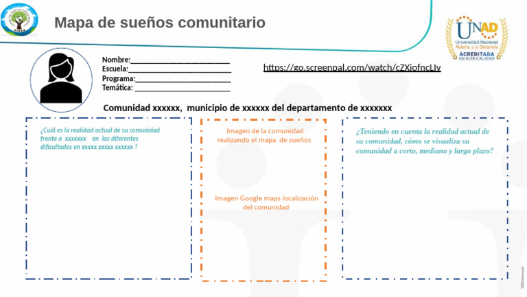 Plantilla Mapa de Sueños Comunitario 2024 | PDF