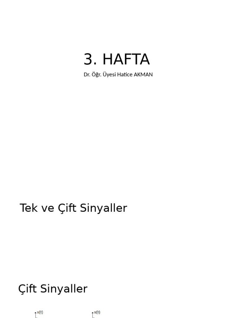 Hafta | PDF
