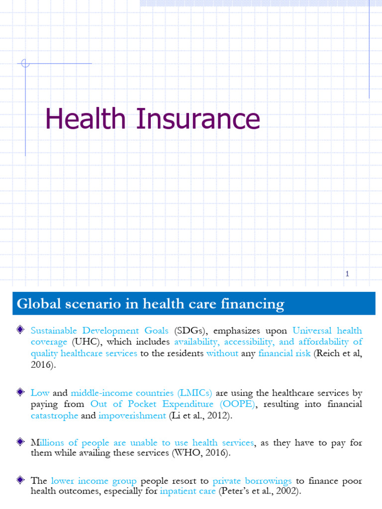 Health Care Financing in India | PDF | Health Care | Patient