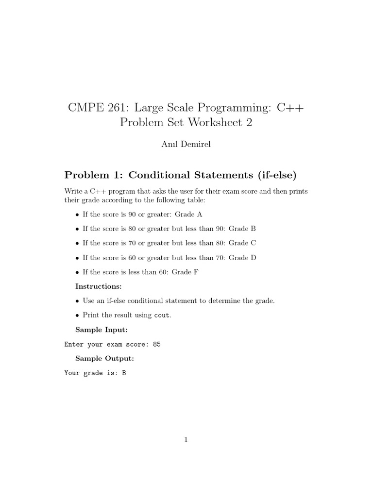 CMPE_261_WS_2-3 | PDF | Pointer (Computer Programming) | Computer Program