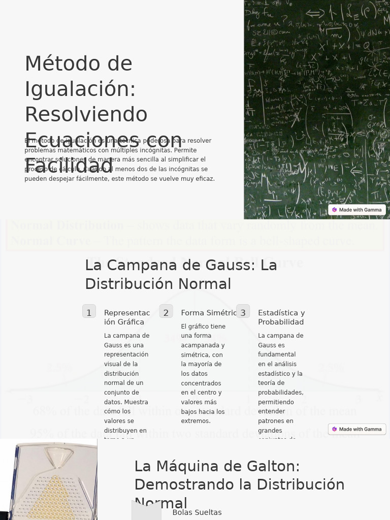 Exposición de Matemáticas | PDF