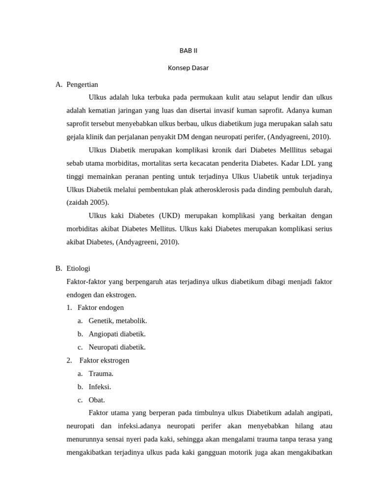 Ulkus DM ARI | PDF