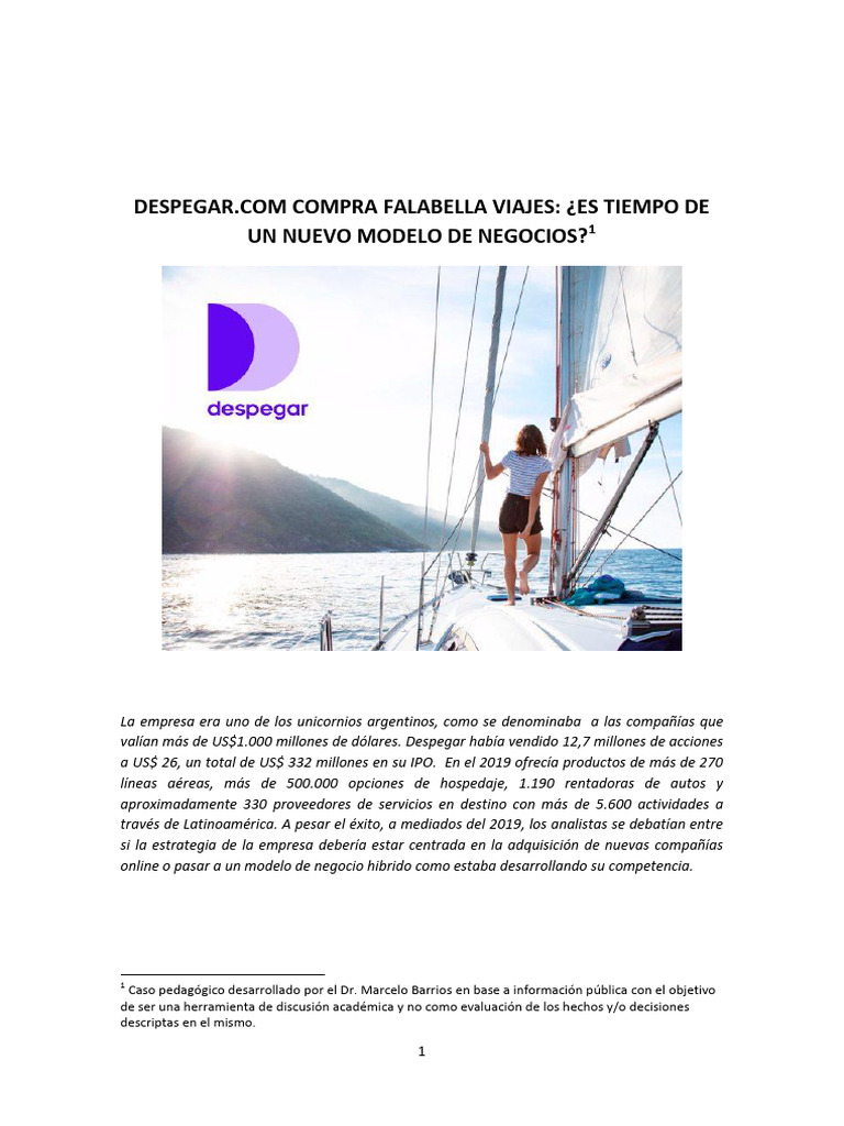 Despegar v1. 2019 | PDF | Marketing | Marca