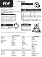 Level 1 Character Stats for RPGs | PDF