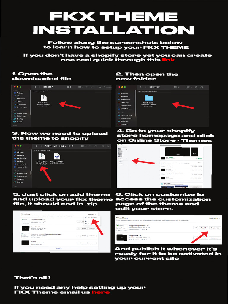FKX Theme Installation Guide | PDF