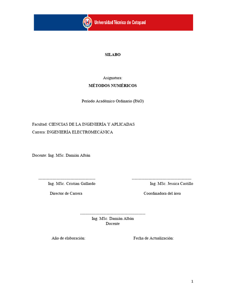 M-Todos Num-Ricos | PDF | Análisis numérico | Ecuaciones