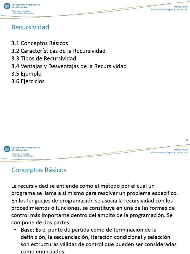 C++ - Recursividad | PDF | Recursividad | Inteligencia artificial