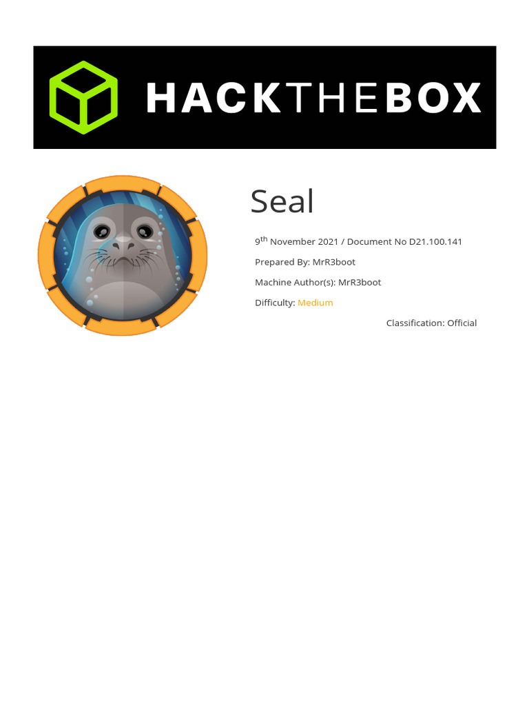 Seal | PDF | Computer File | Shell (Computing)