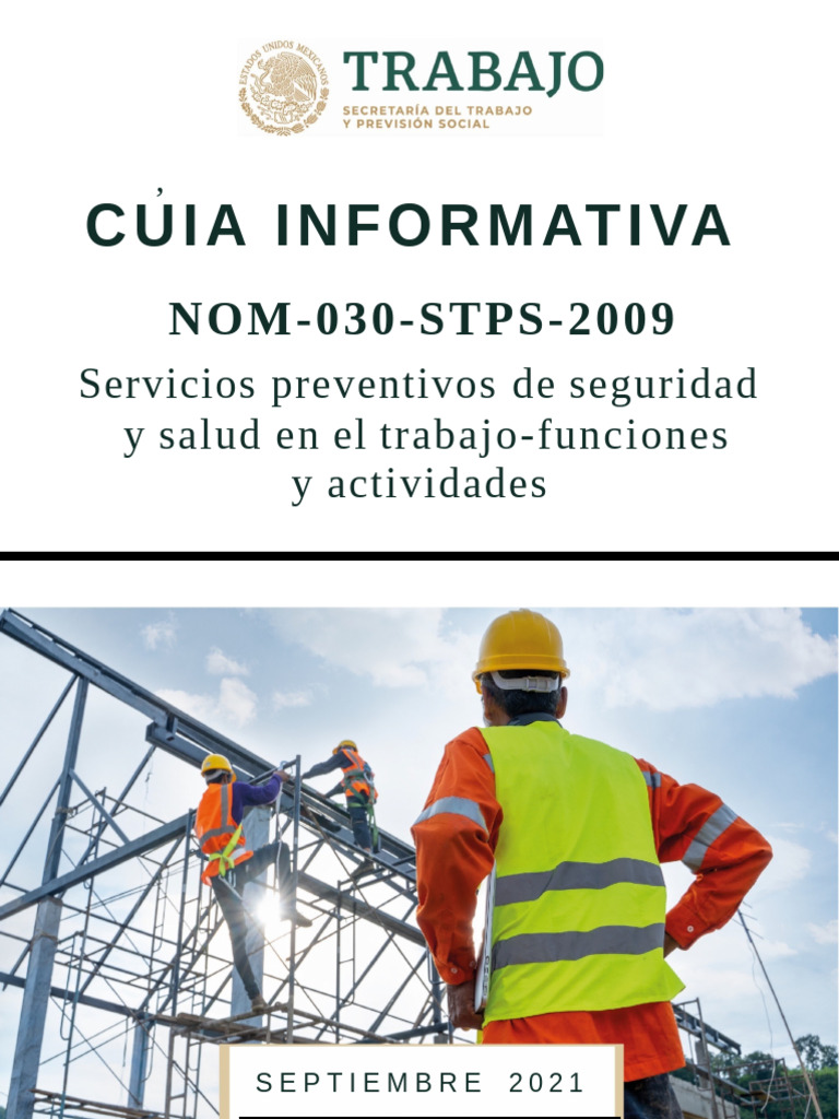 Guia Informativa Nom-030 Vf | PDF