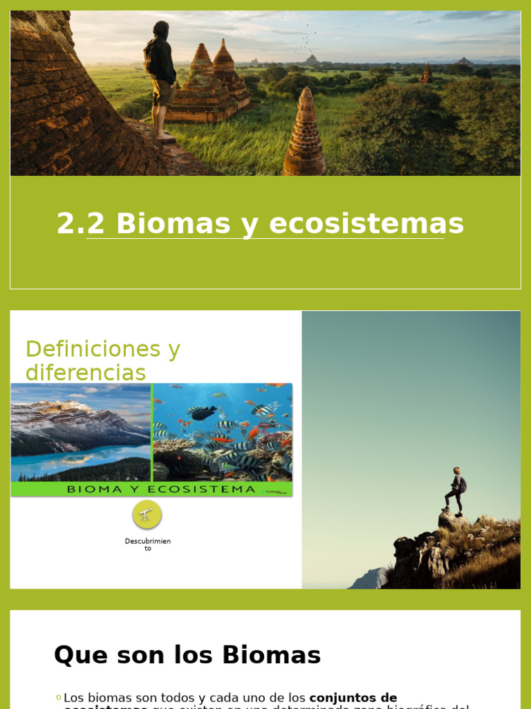 Biomas y Ecosistemas | PDF | Ecosistema | Clima
