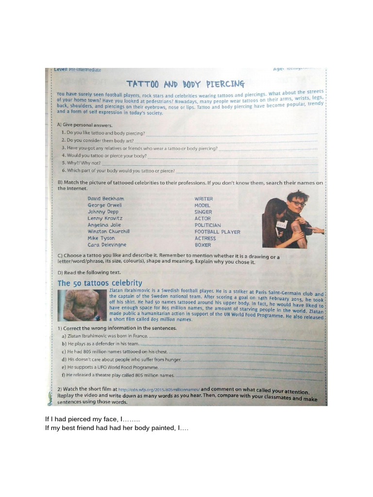 TP10 Third Conditional | PDF