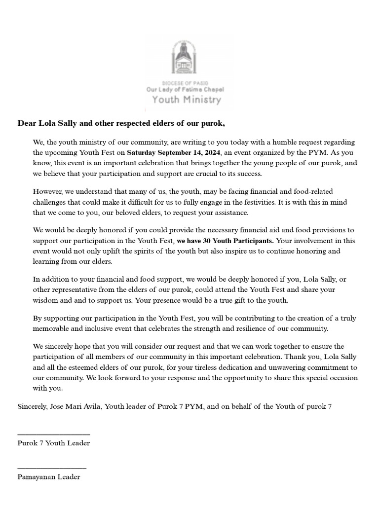 Letters For The Elderly of Pamayanan NG OLF - 20240912 - 161325 - 0000 ...