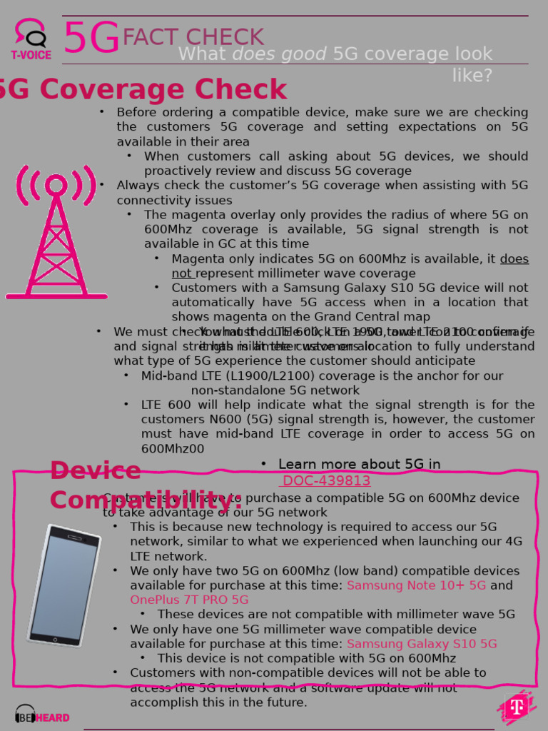 5G Huddle Guide | PDF | 4 G | Computing