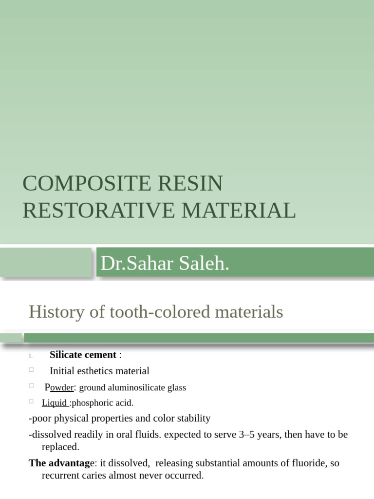 COMPOSITE | PDF | Dental Composite | Polymers
