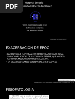 EPOC Clasificacion Anthonisen | PDF